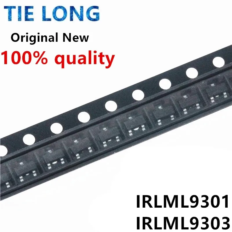 50pcs/lot IRLML9301TRPBF IRLML9301 IRLML9303 IRLML9303TRPBF SOT-23 In ...