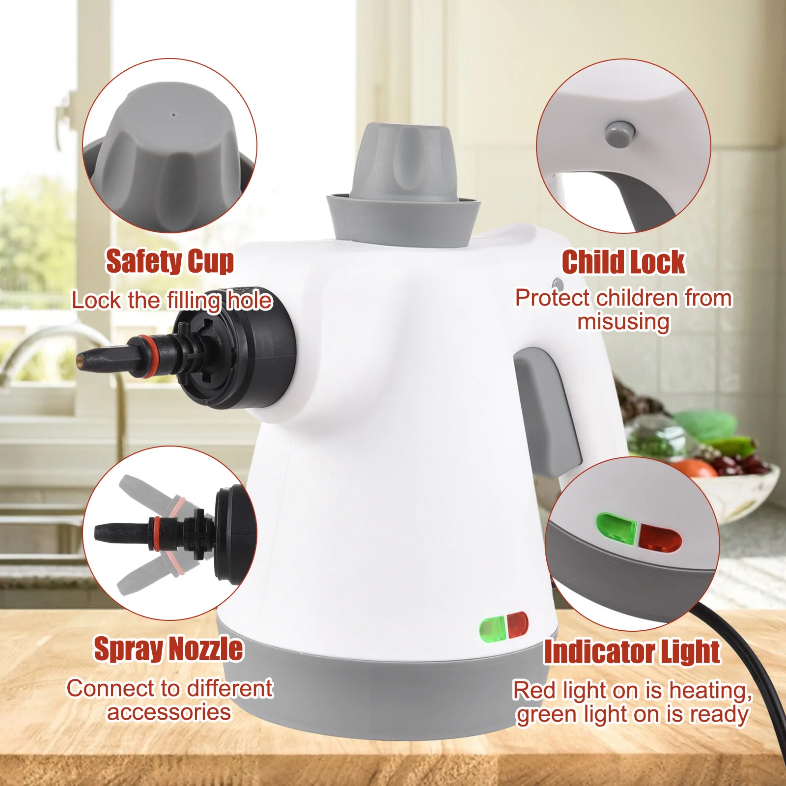 1000W-Handheld-Steam-Cleaner-Multipurpose-Portable-High-Temperature ...