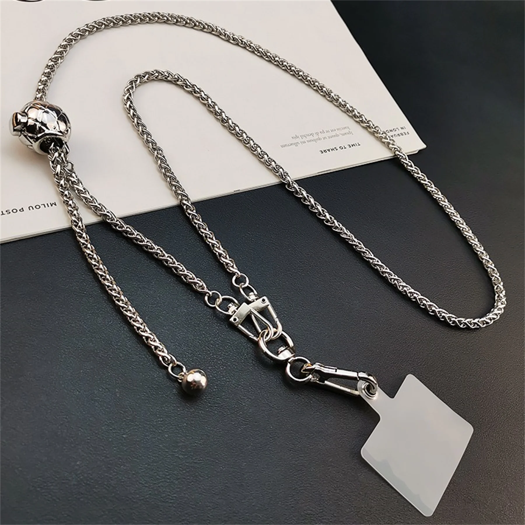 Luxury Mobile Phone Corssbody Straps Lanyard Metal Adjustable Leather ...