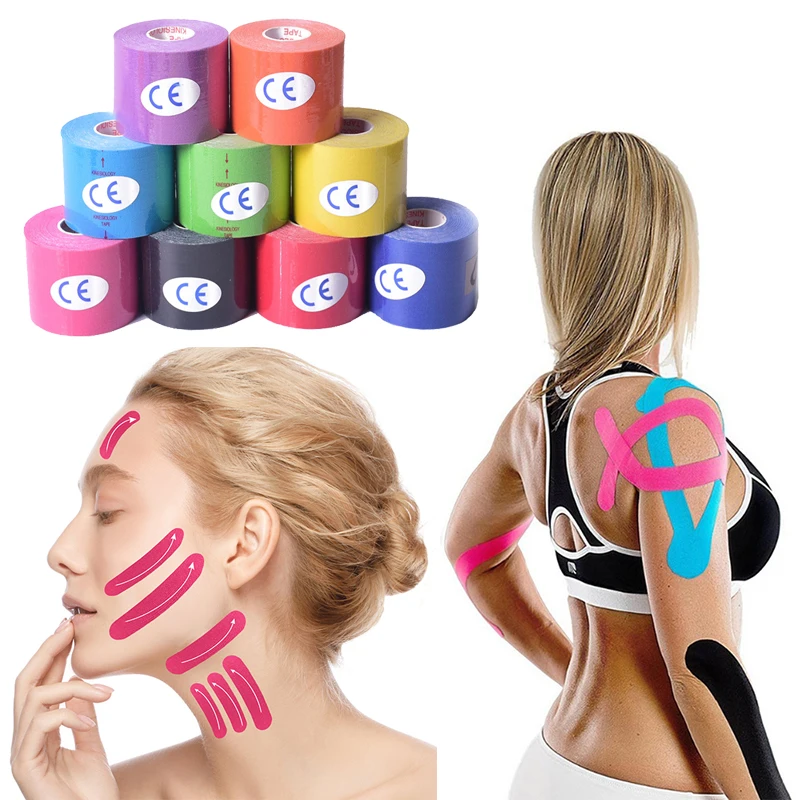 Elastic-Wrinkle-Remover-Skin-Care-Stickers-Kinesiology-Adhesive-Tape ...