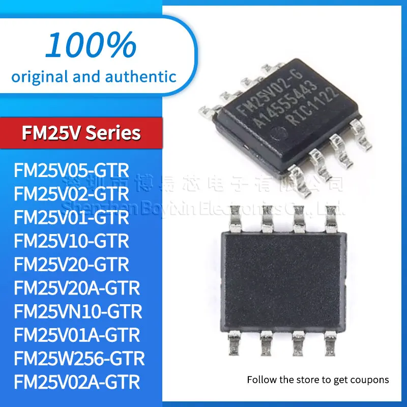Original-FM25W256-GTR-FM25V05-FM25V02-FM25V01-FM25V20A-FM25VN10 ...