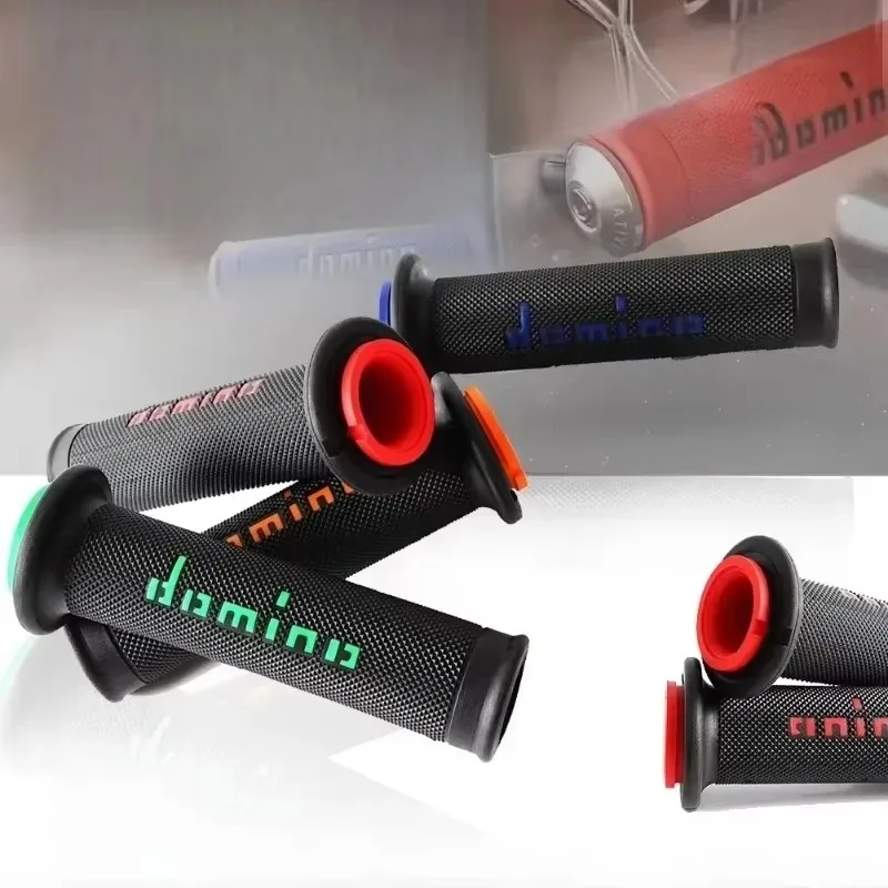 ATV Dirt Pit Bike Racing Motocross GEL Rubber Brake Grips Domino Handle ...