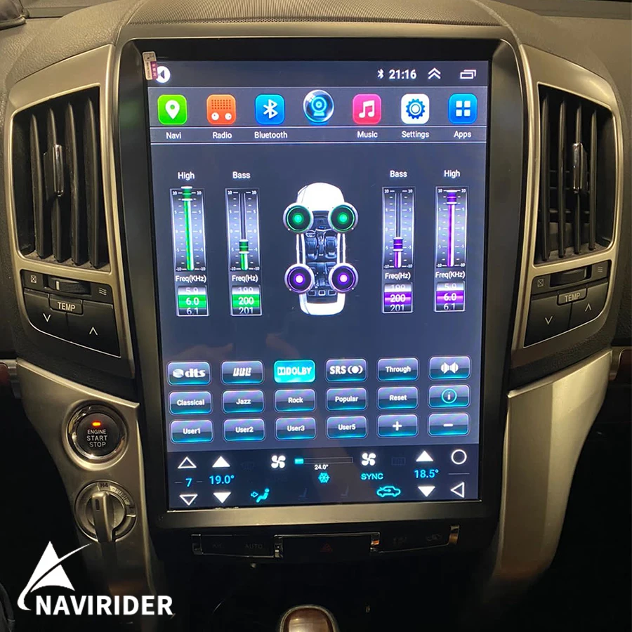 15-6-inch-Android-13-Car-Video-Player-Tesla-Radio-For-Toyota-Land ...