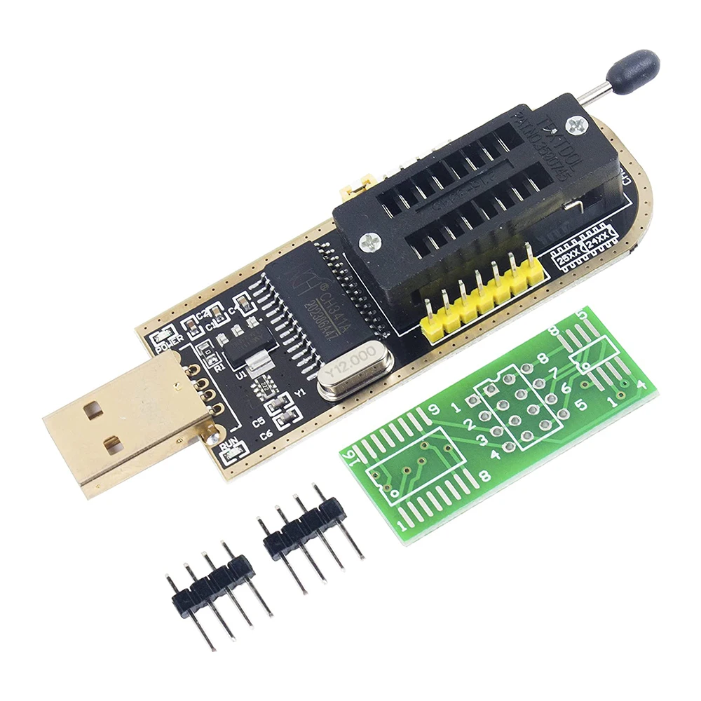 Original-CH341A-24-25-Series-EEPROM-Flash-BIOS-USB-Programmer-Module ...