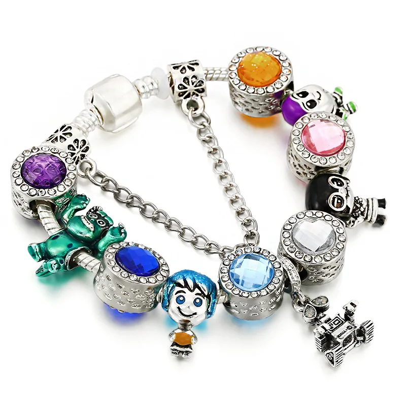 Disney-Monsters-Sullivan-Charms-Bracelet-Women-Cartoon-Wall-E-Dangle ...