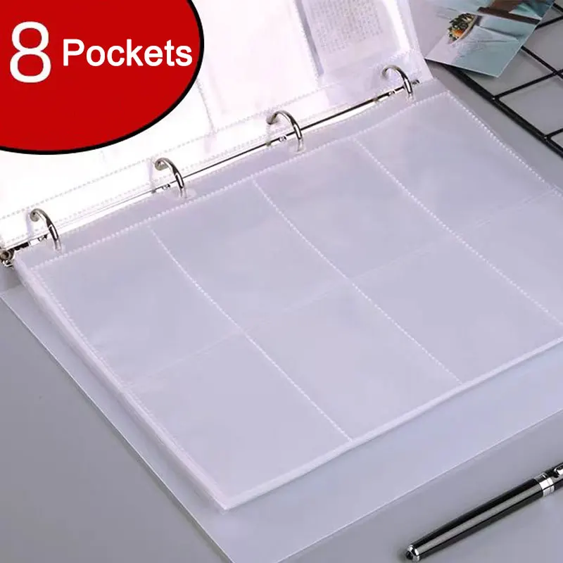 30pcs-B5-Transparent-Folder-1-12-Pockets-Binder-Protection-Cards-Album ...