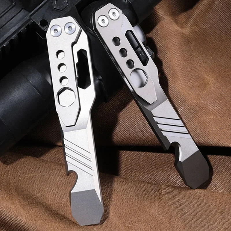 New-TC4-Titanium-Alloy-Pry-Bar-Multi-Tool-Portable-and-Lightweight-Life ...
