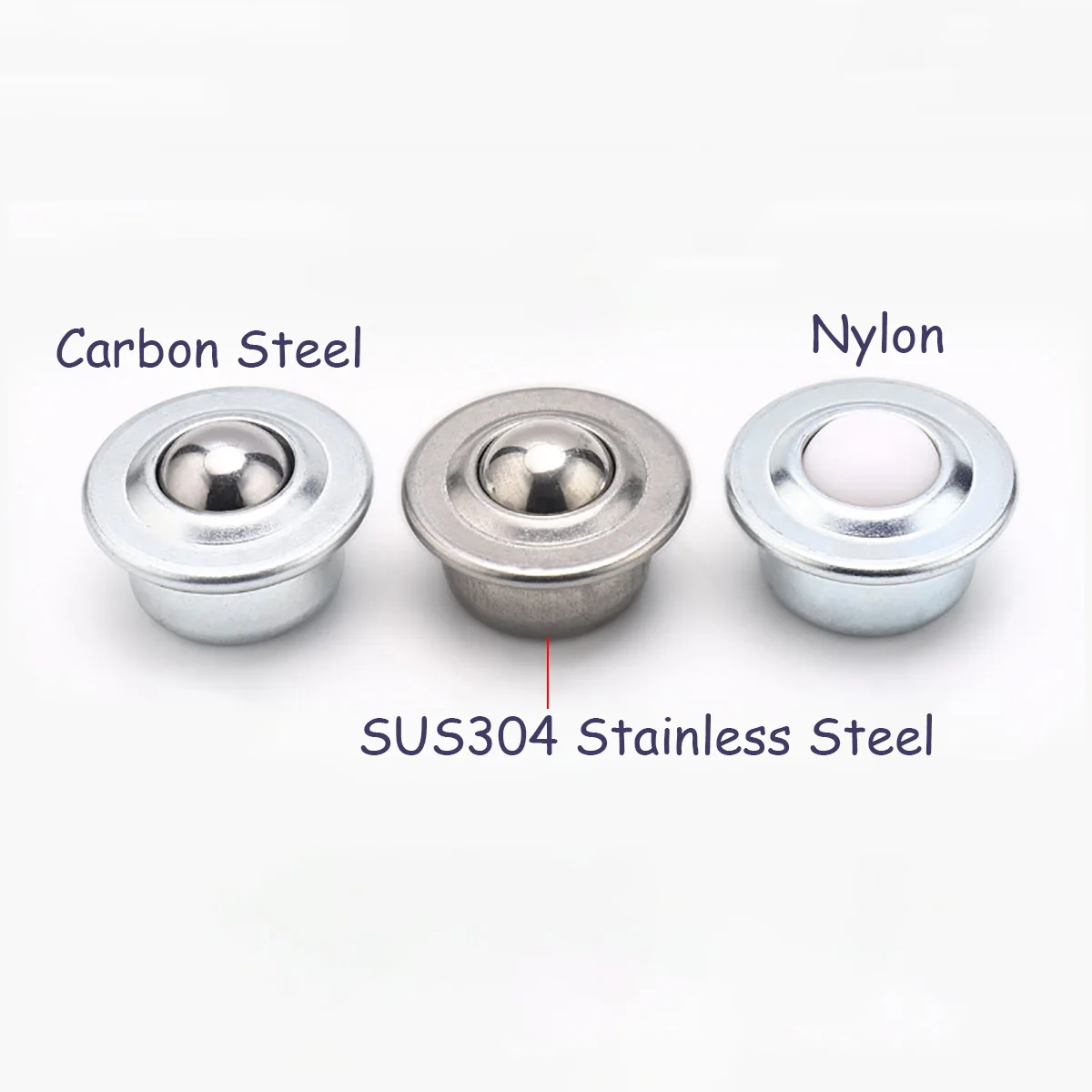 1/2pcs CY-8H/12H/15H/22H/30H Ball Transfer Ball Bearing Bullseye Wheels ...