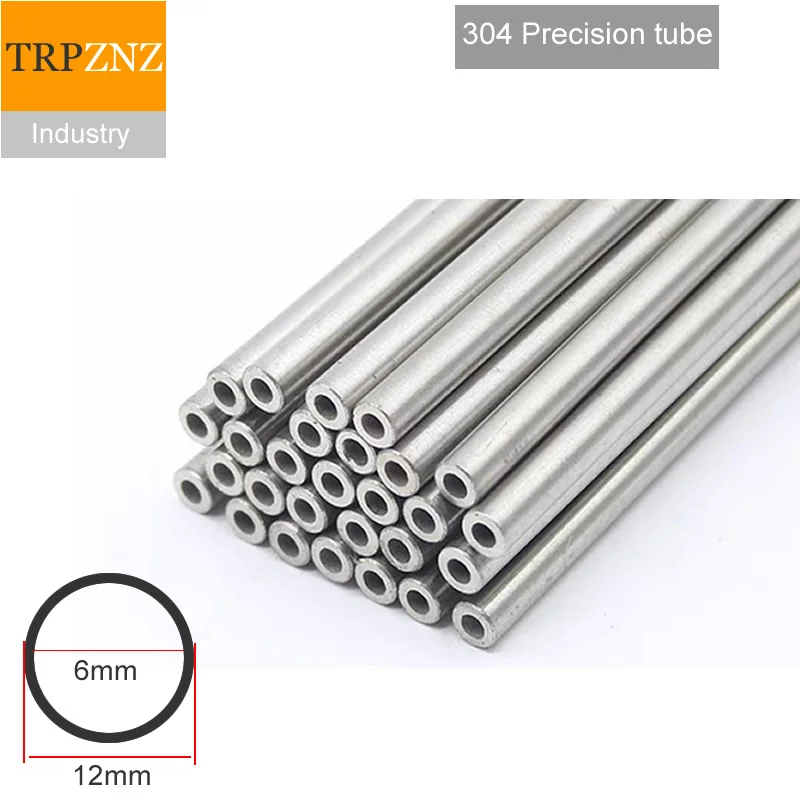 304-stainless-steel-tube-precision-pipe-OD12x3mm-Outer-diameter-12mm ...