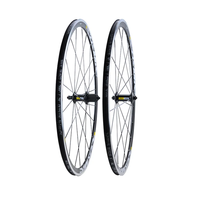 Aluminium Alloy 700C Road Bike Wheelset - 30MM V-Brake, 11 Speed, 28 ...