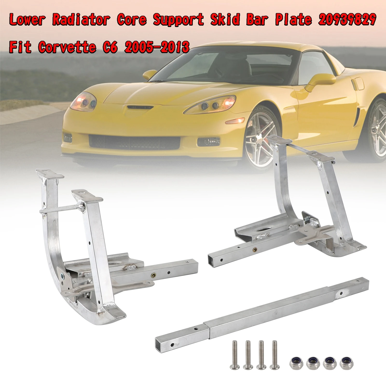 Artudatech Lower Radiator Core Support Skid Bar Plate 20939829 Fit for ...