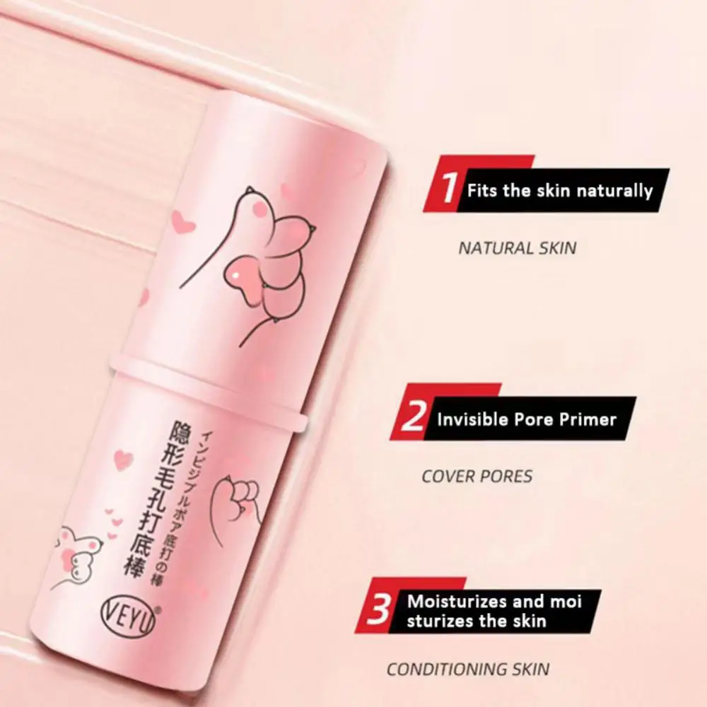 Invisible Pore Primer Stick Moisturizing Concealer Face Base Gel Primer ...