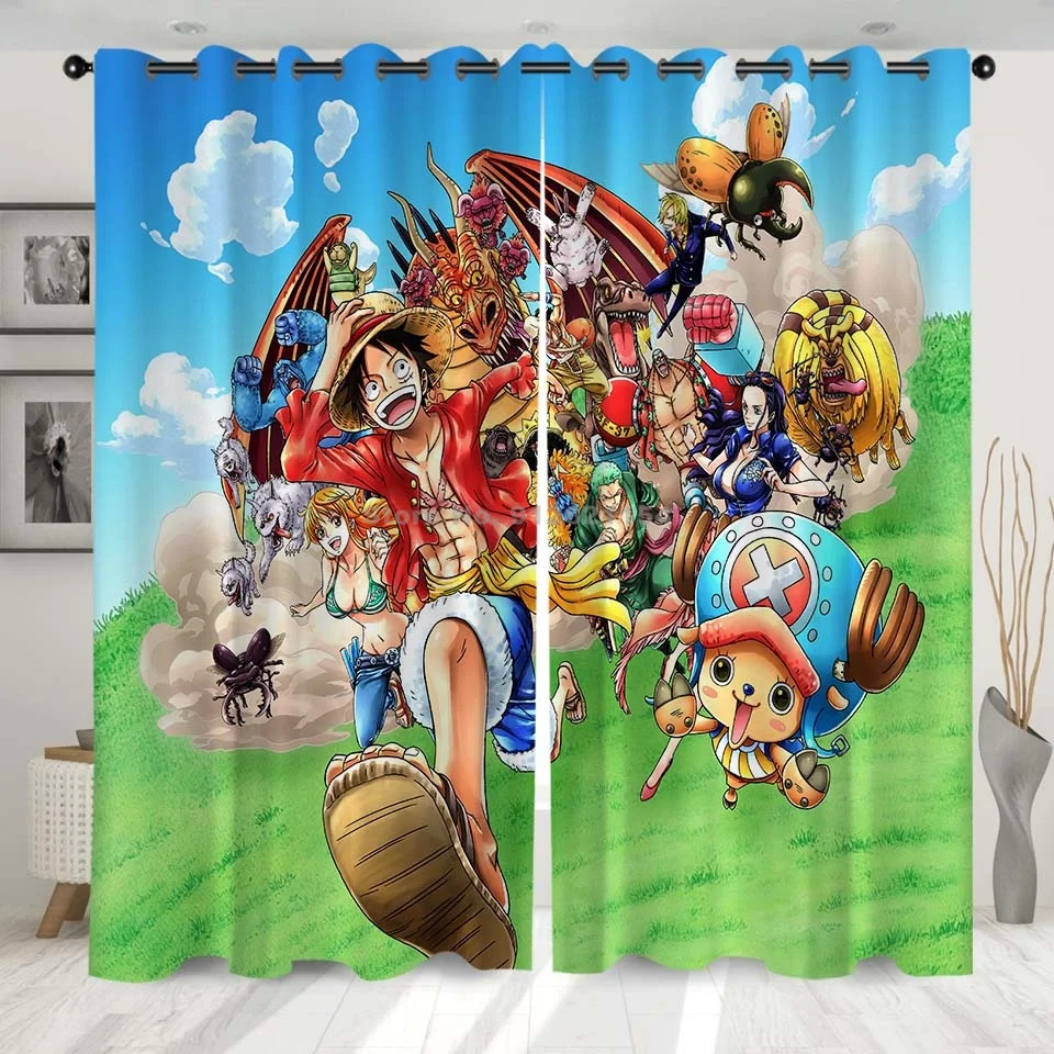 One Piece Anime Shoower Curtain