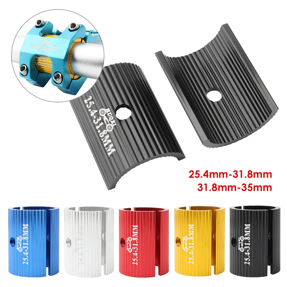 25.4-31.8MM/31.8-35MM Bicycle Bike Handlebar Shim Adapter Bike Fork ...