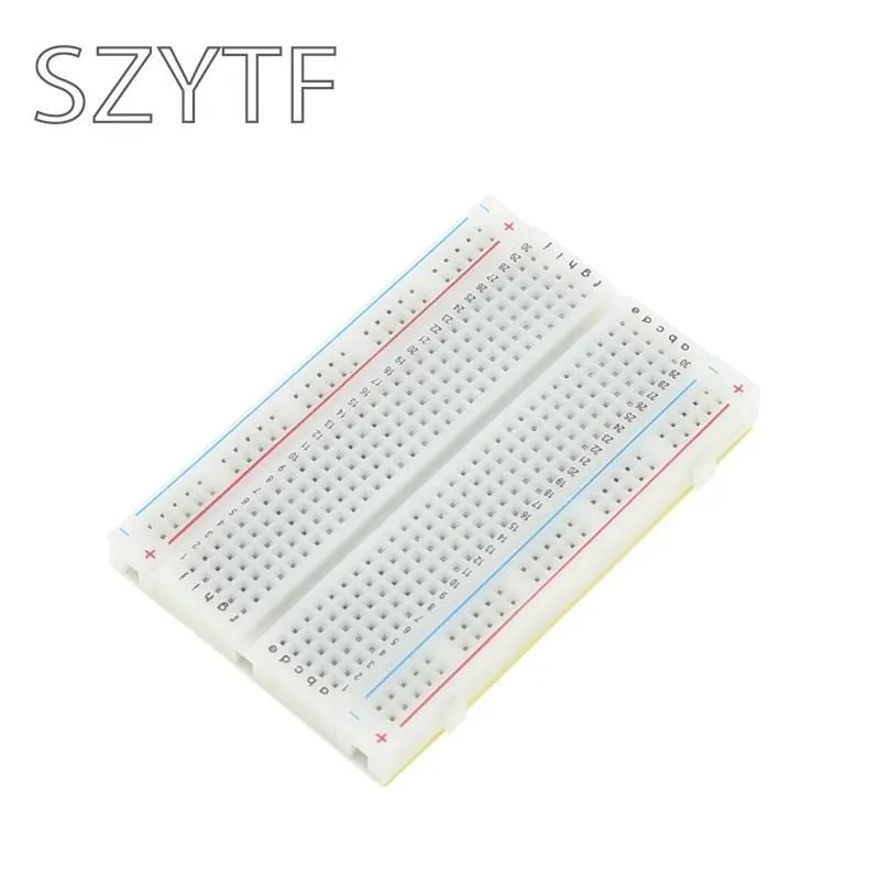 Mini Breadboard 400 Tie Points Universal Prototype Circuit Board For ...
