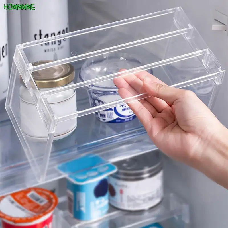 Refrigerator Storage Rack Fridge Layered Separator Shelf Multifunction ...