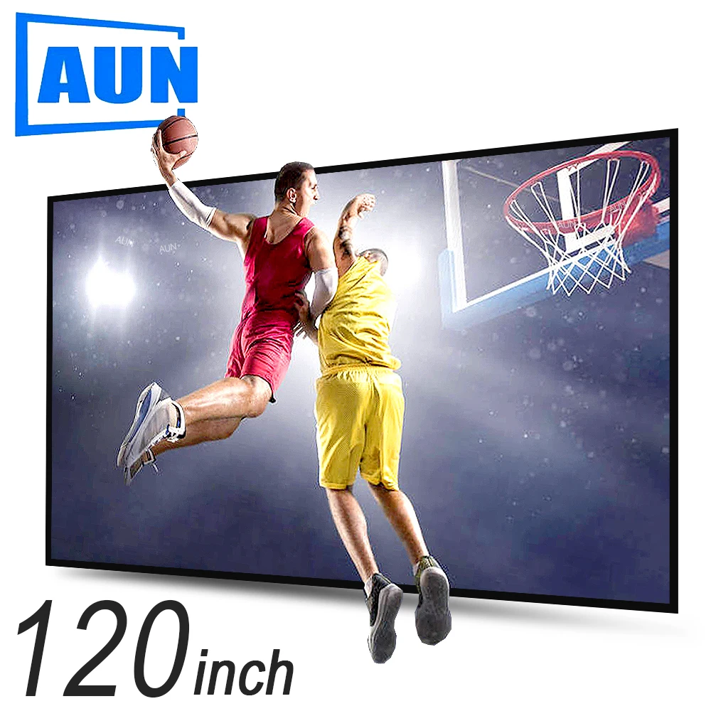 120 inch Anti Light Projector Screen Reflective Fabric Home theater ...