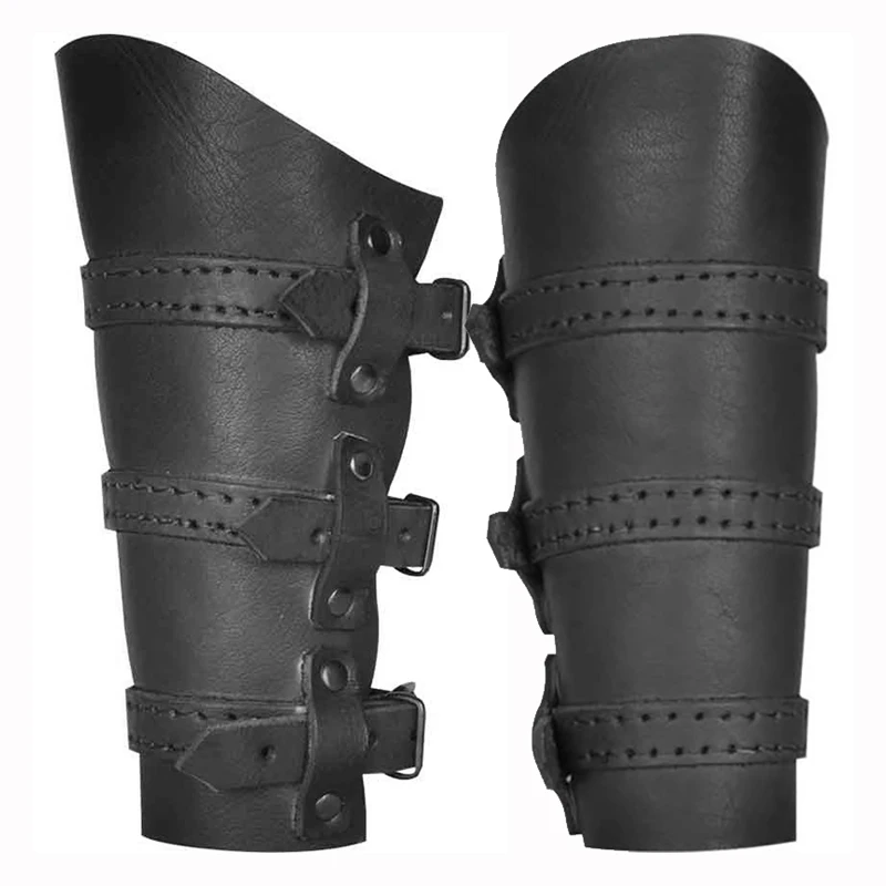 Leather Bracer Armor Medieval | Arm Armor Cosplay Costumes | Medieval ...