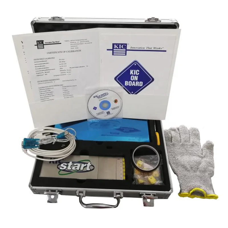 KIC2000 9 채널 PCB 온도 프로파일 링 SMT 열 프로파일러 온라인 KIC 2000 - 티몬