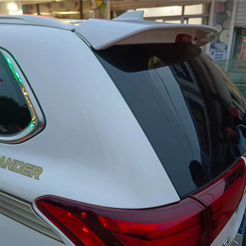 2013-2019 Outlander ABS Plastic Rear Trunk Spoiler Wing Lip Rear ...