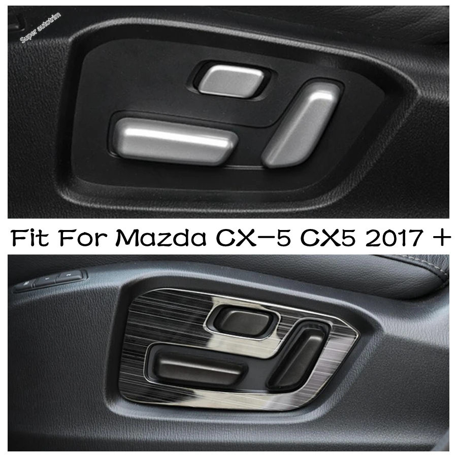 Seat Adjustment Button Switch Cover Trim Garnish Molding For Mazda CX-5 ...