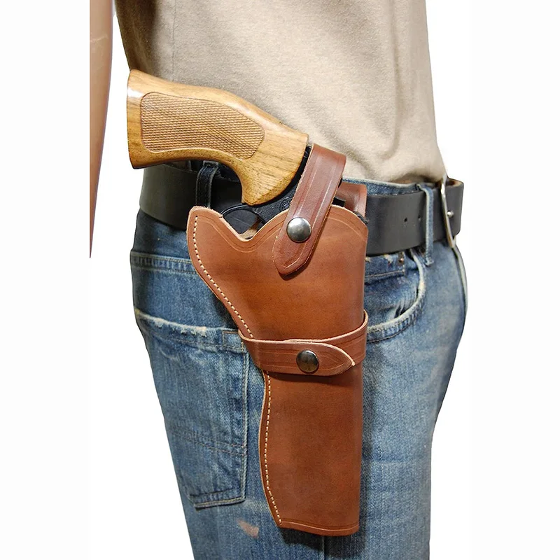 Steampunk-Old-Wild-West-Western-Cowboy-Revolver-Holster-PU-Leather ...