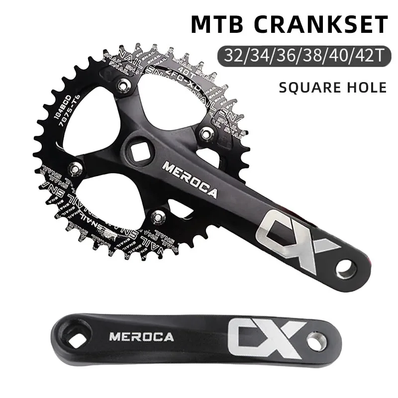 CX-Square-Hole-MTB-Cranks-104bcd-Aluminum-Alloy-Mountain-Bike-Square ...
