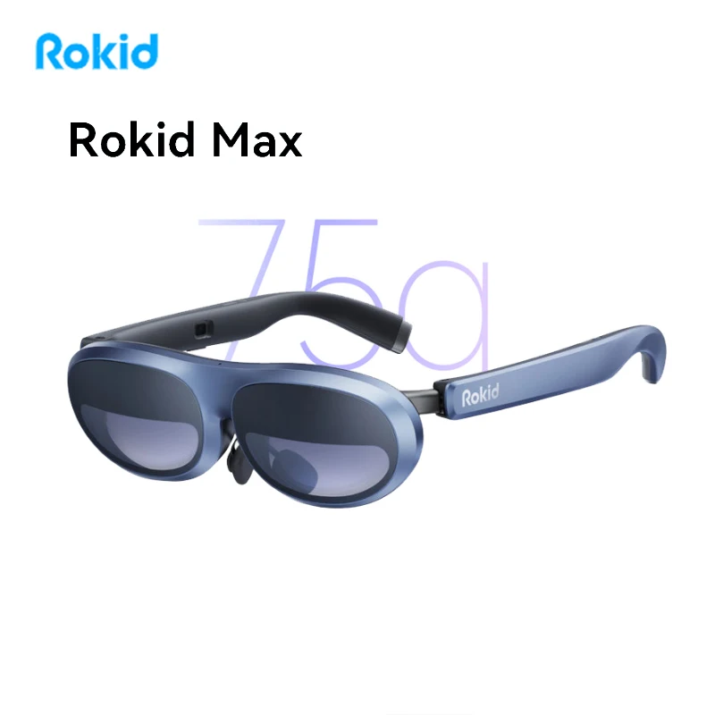 Rokid Max AR 3D Smart Glasses Micro OLED 215”Max screen 50° FoV Viewing VR All in One For Phones ...