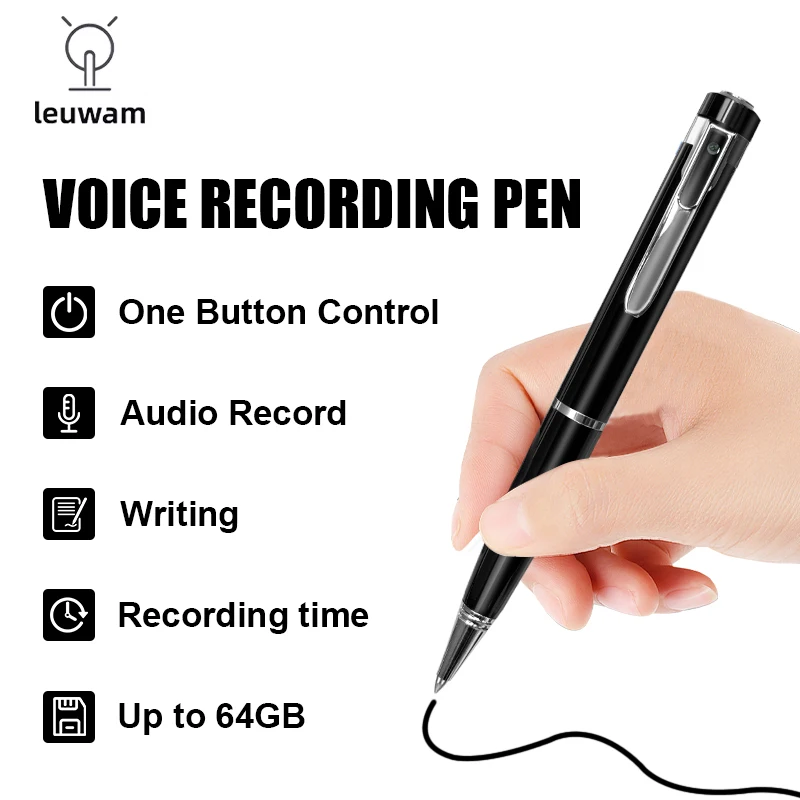 Leuwam-Professional-Recorder-Pen-for-Meeting-Business-Built-in-32G-TF ...