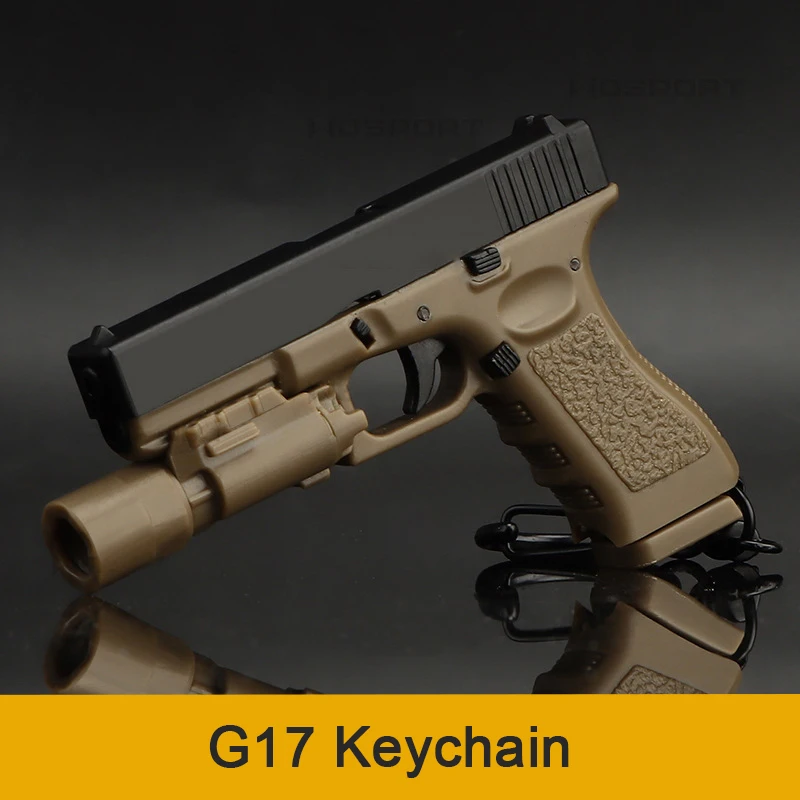 Tactical-1-4-Reduced-G17-Pistol-Model-Keychain-Military-Fans-Tactical ...