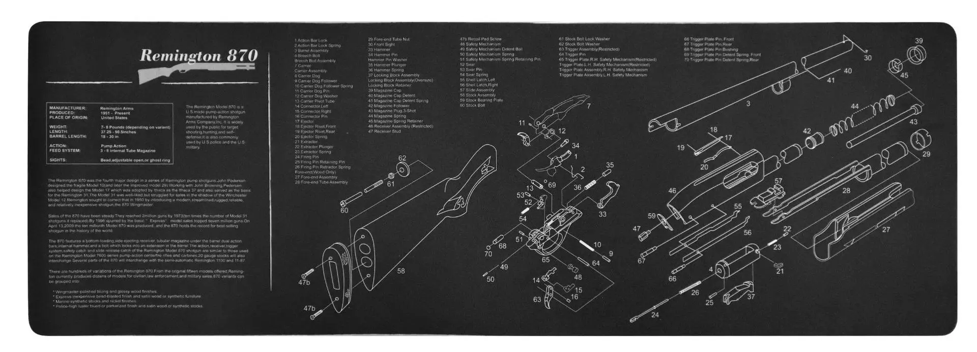 Glock 36 Ejector Exploded View