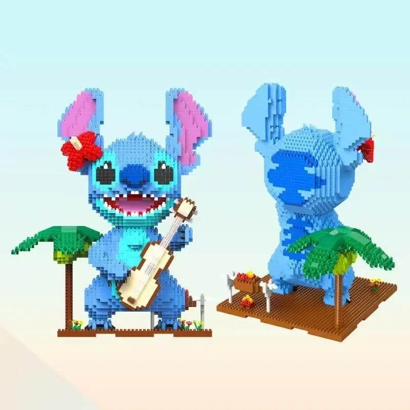 Stitch-Series-Guitar-Building-Blocks-Postura-de-leitura-Modelo-de ...
