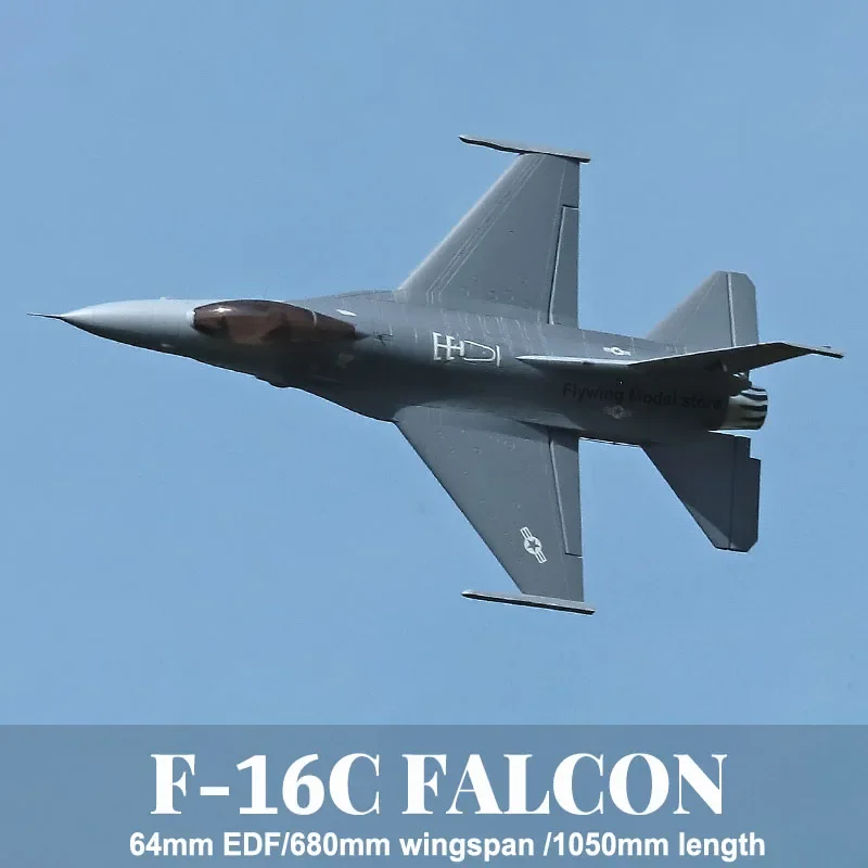 Freewing RC 비행기, 전기 터널 모델 항공기 - EDF F-16C 팔콘 V2, 64mm - Digital Shop