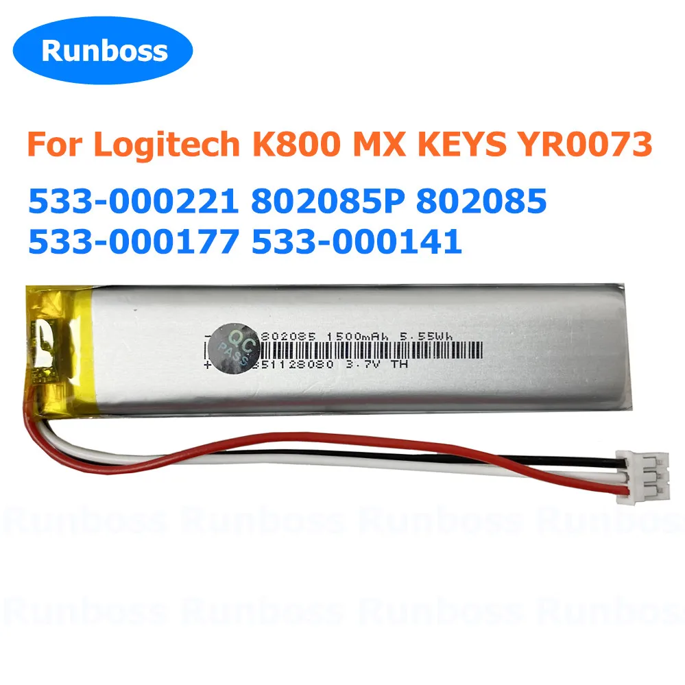 Keyboard-533-000221-802085-533-000177-533-000141-1500mAh-Battery-for ...