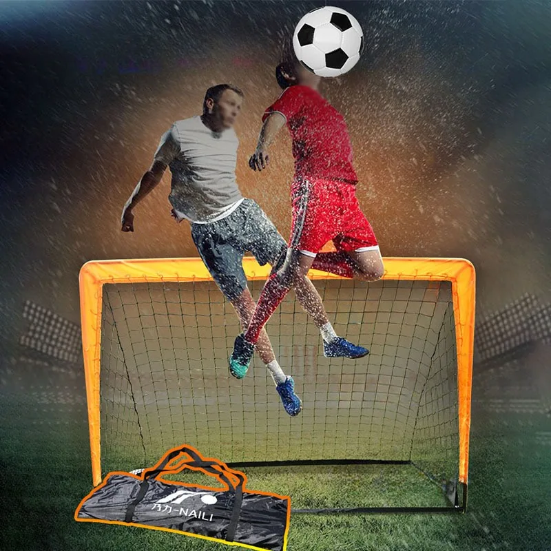 Soccer-Goal-Folding-Football-Goalpost-Outdoor-Mini-Training-Soccer-Net ...
