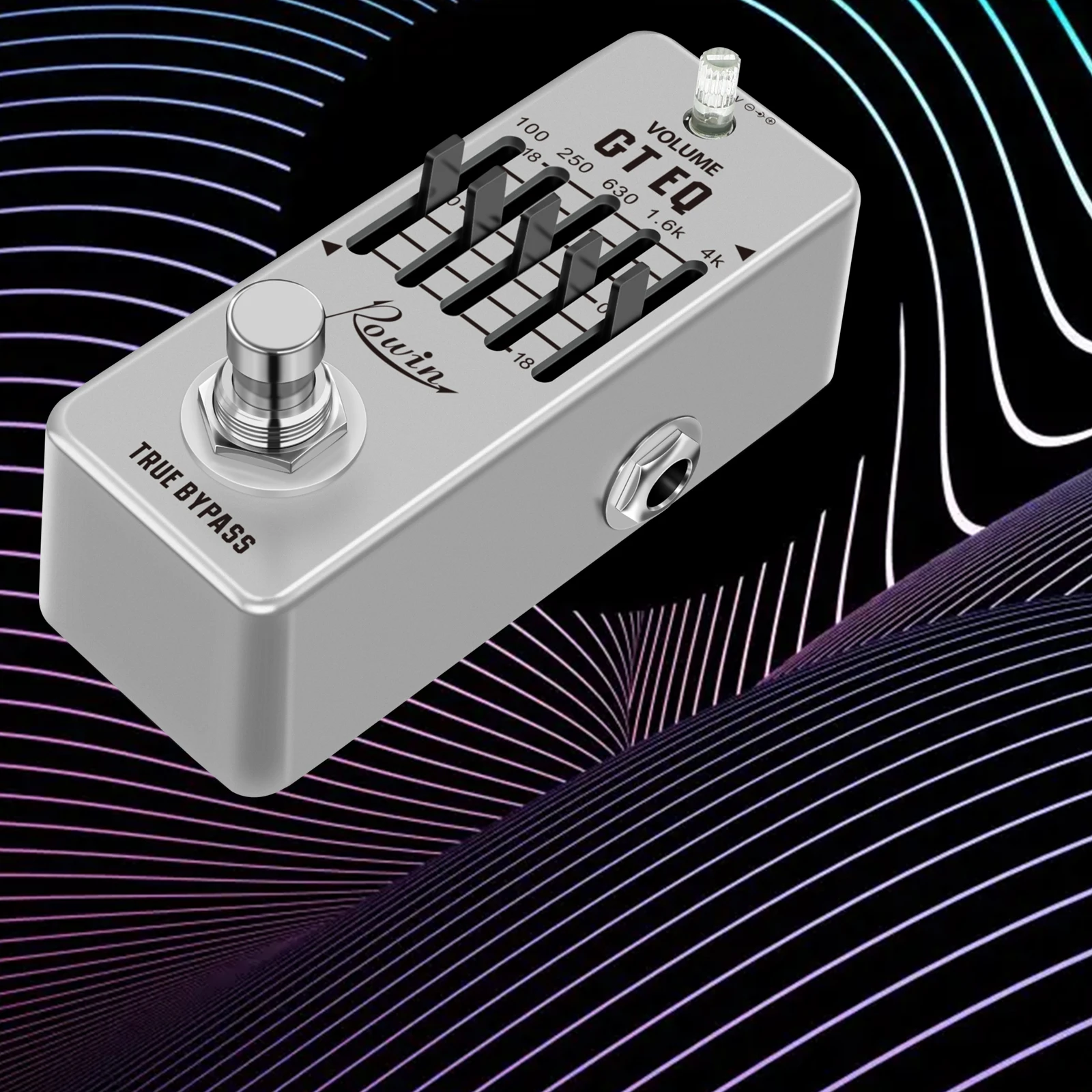 Rowin-Guitar-Equalizer-Pedal-5-band-Parametric-EQ-Guitar-Effect-Pedal ...