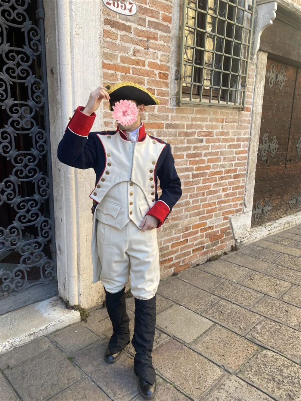 Napoleon Costume Men French Emperor Napoleon Bonaparte Costume Military ...