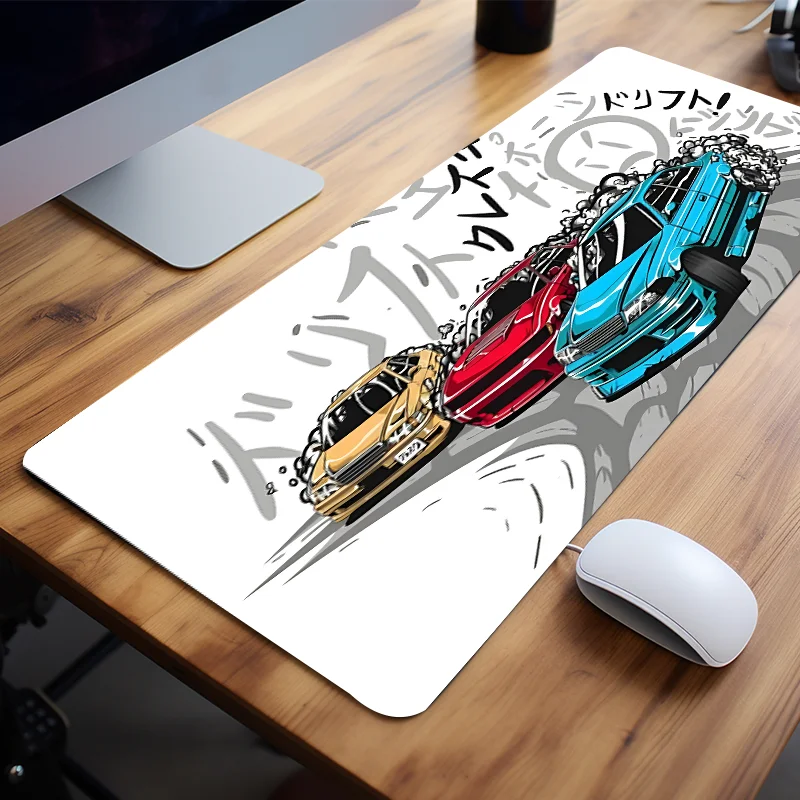 Drifting-Cars-Mouse-Pad-Computer-HD-Desk-Mat-Rubber-Non-Slip-Perfect ...