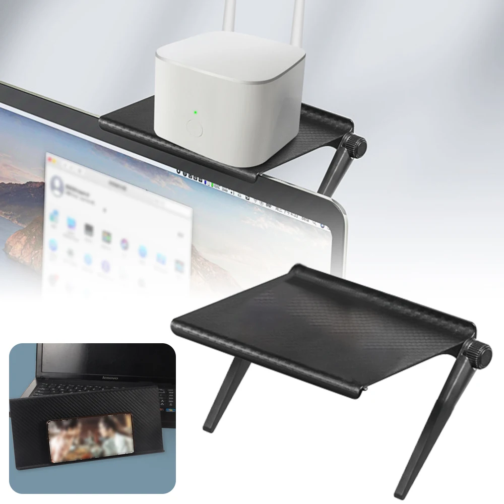 Home-Organizer-Adjustable-TV-Screen-Top-Shelf-Rack-Computer-Monitor ...