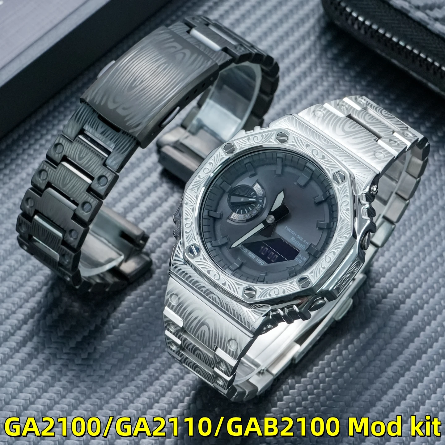 GA-2100 GM2100 Mod Kit For Casio G-SHOCK GA2100 GA-2110 GA-B2100 ...