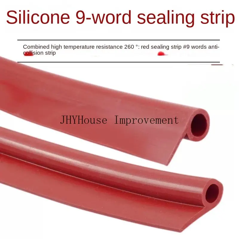 High-Temperature-Resistant-Sealing-Strip-9-Shape-Auto-Rubber-Seals-Car-Door-Oven-Steam-Doors ...