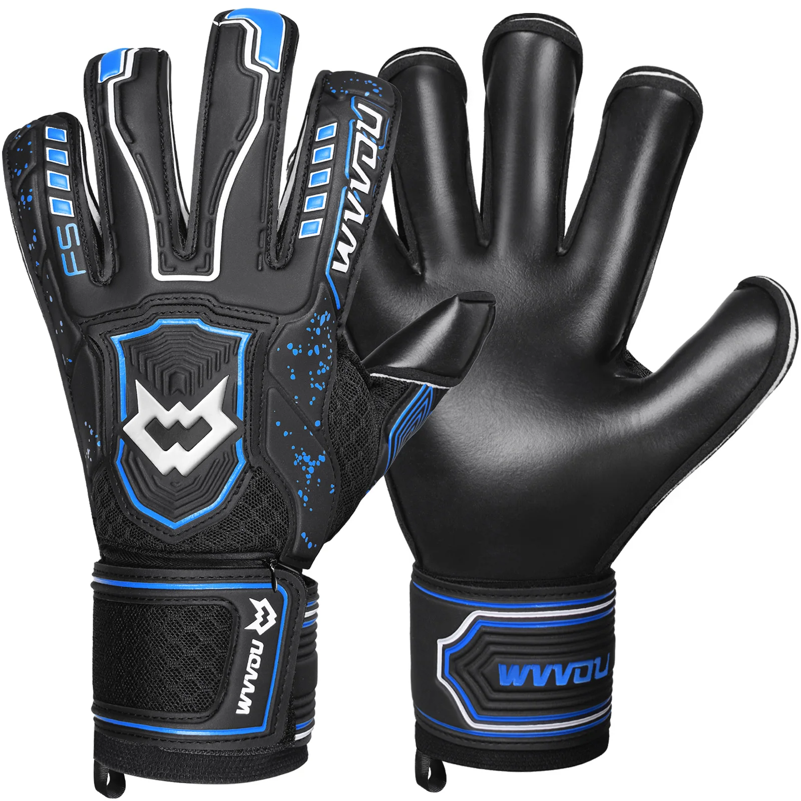 Luvas-de-futebol-para-jovens-e-adultos-Pro-Tek-Fingersave-Luvas-de ...