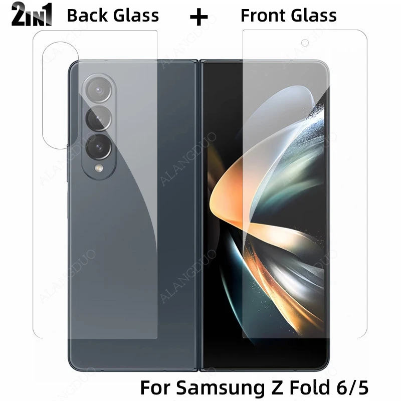 2in1-Front-Back-Screen-Protector-For-Samsung-Z-Fold-6-5-Full-Cover ...