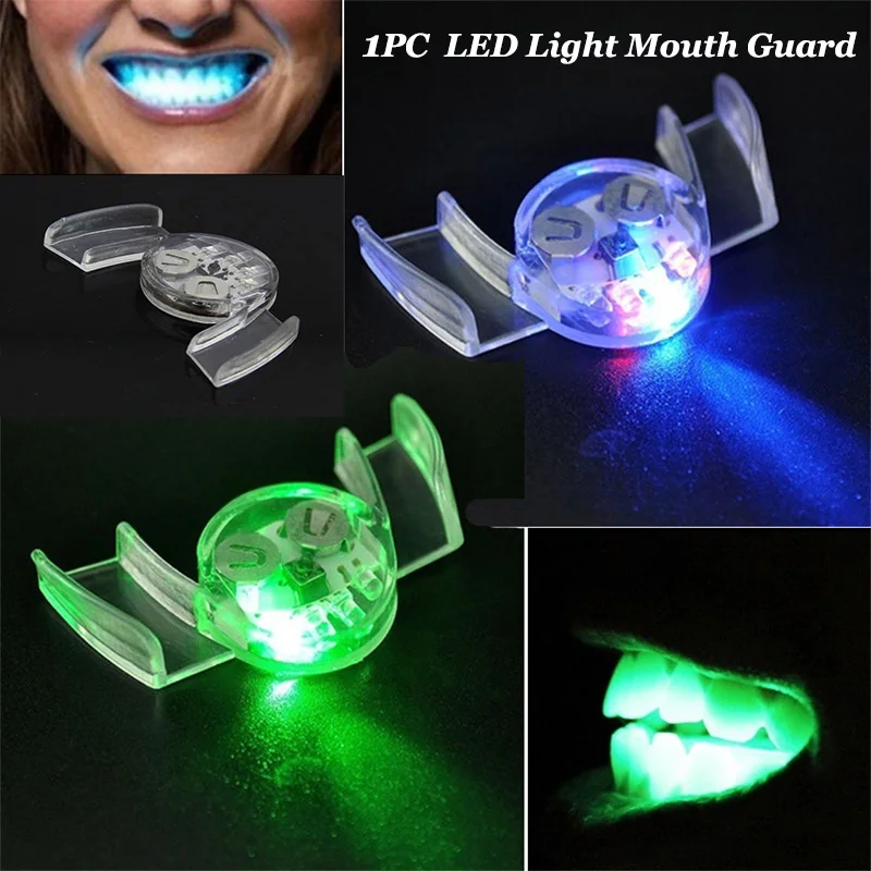 1PC-LED-Light-Mouth-Guard-Piece-Funny-Flashing-Brace-Glowing-Tooth-Toy ...