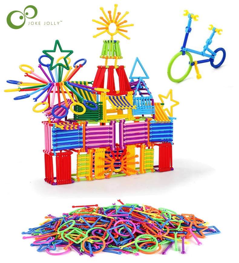 65-120-240pcs-Assembled-Building-Blocks-DIY-Smart-Stick-Blocks-Children ...