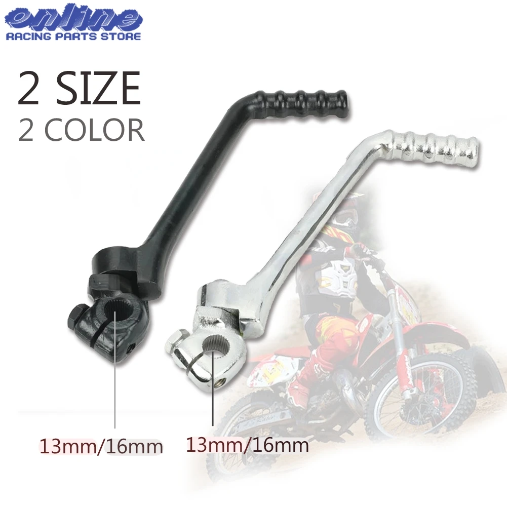 Universal-Motorcycle-16mm-13mm-Kick-Start-Starter-Lever-Pedal-For-50cc ...