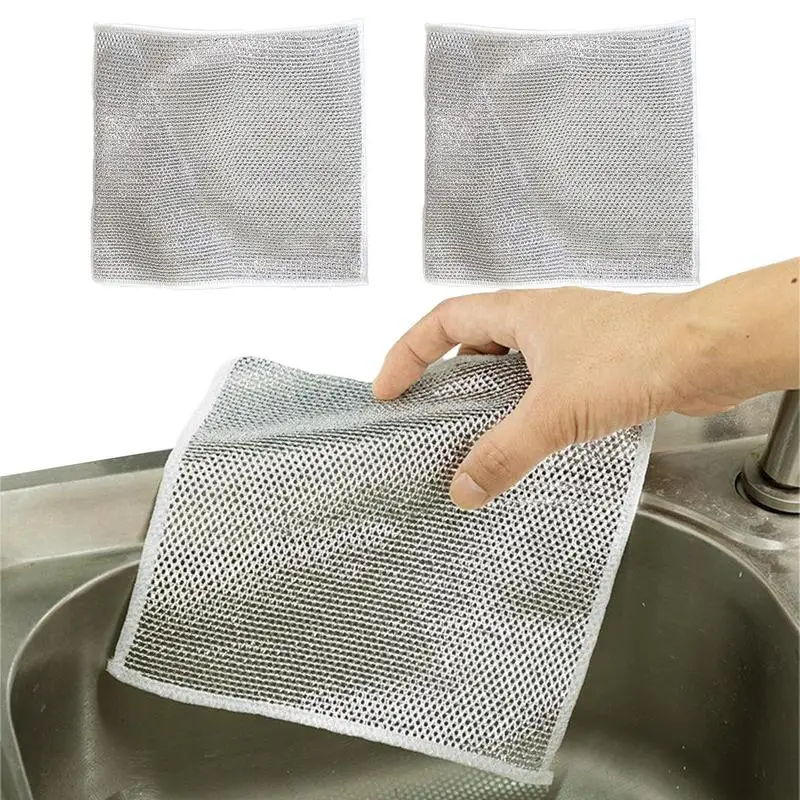 Dish-Clothes-Kitchen-Rags-Reuseable-Nonstick-Oil-Rag-Absorbent-Wire ...