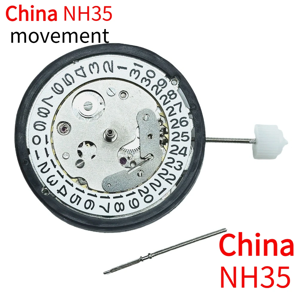 China New Hangzhou 2553 movement can replace the NH35 movement Date at ...