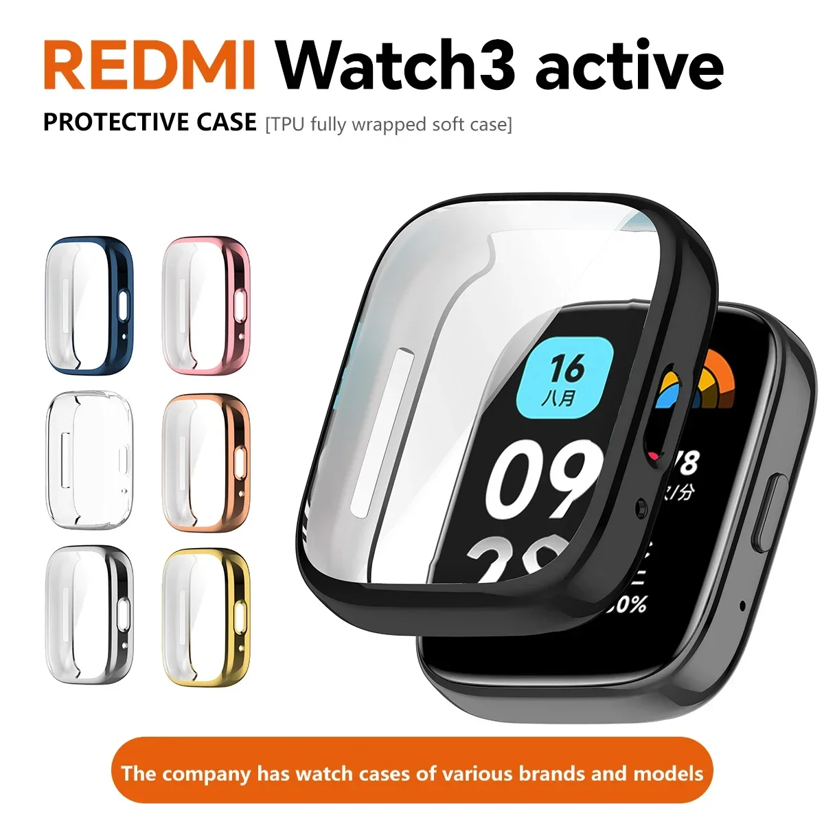 TPU Screen Protector Cover For Xiaomi Redmi Watch 3 Active/Lite Smart ...