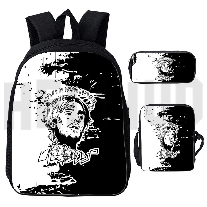 Mochila-Anime-Lil-Peep-Backpacks-for-School-Teens-Girls-Laptop-3D ...